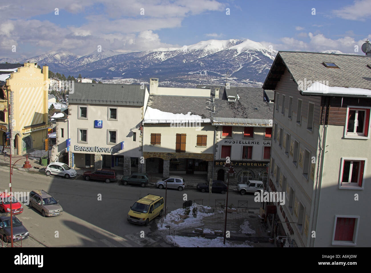 Font Romeu French Pyrenees Stock Photo - Alamy
