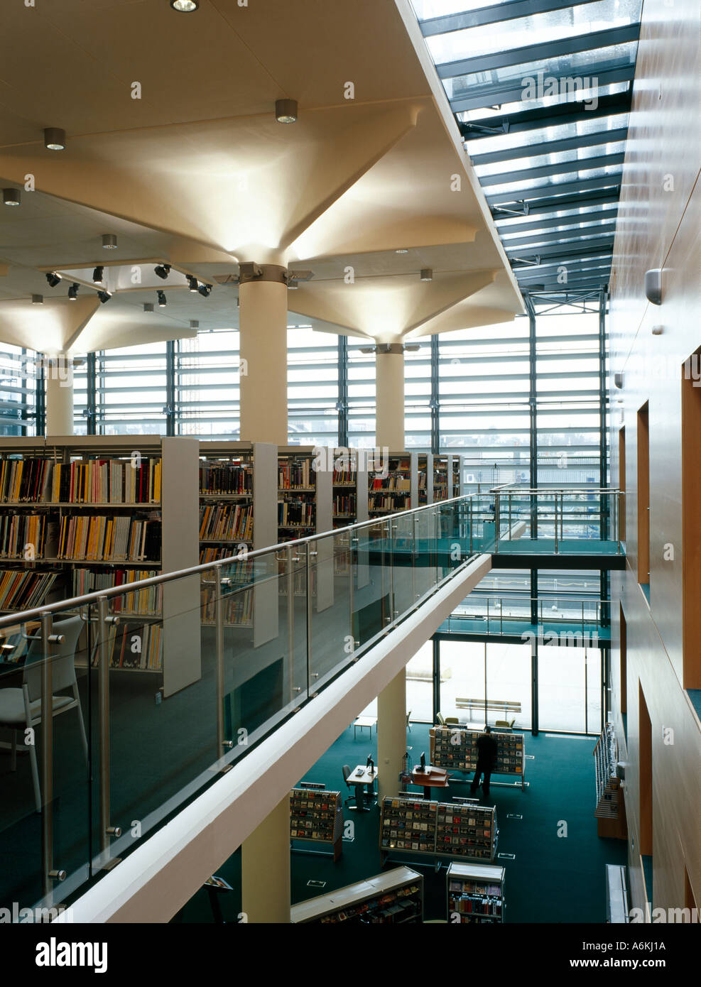 British Library Interior Reading Room High Resolution Stock Photography ...