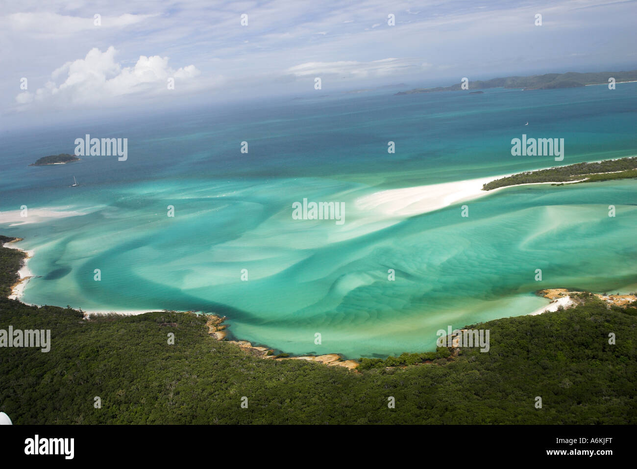 Whitehaven Beach Whitsundays Australia Stock Photo - Alamy