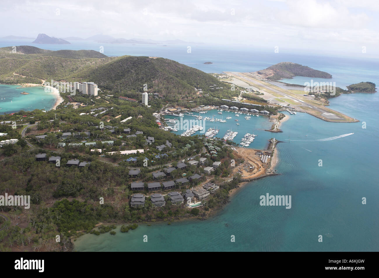 Hamilton Island Whitsundays Great Barrier Reef Australia Stock Photo ...