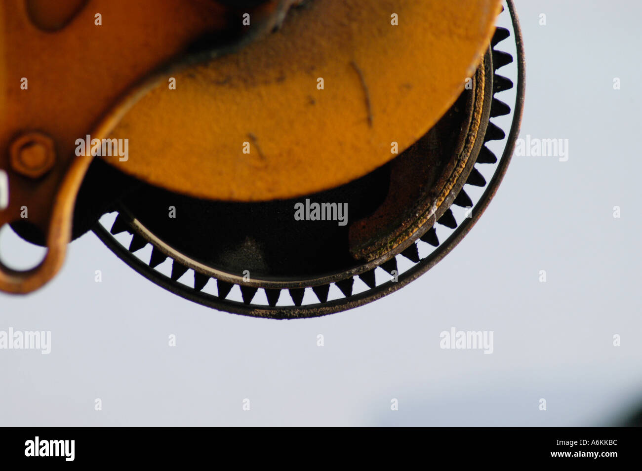 THE WINCH GEAR Stock Photo - Alamy