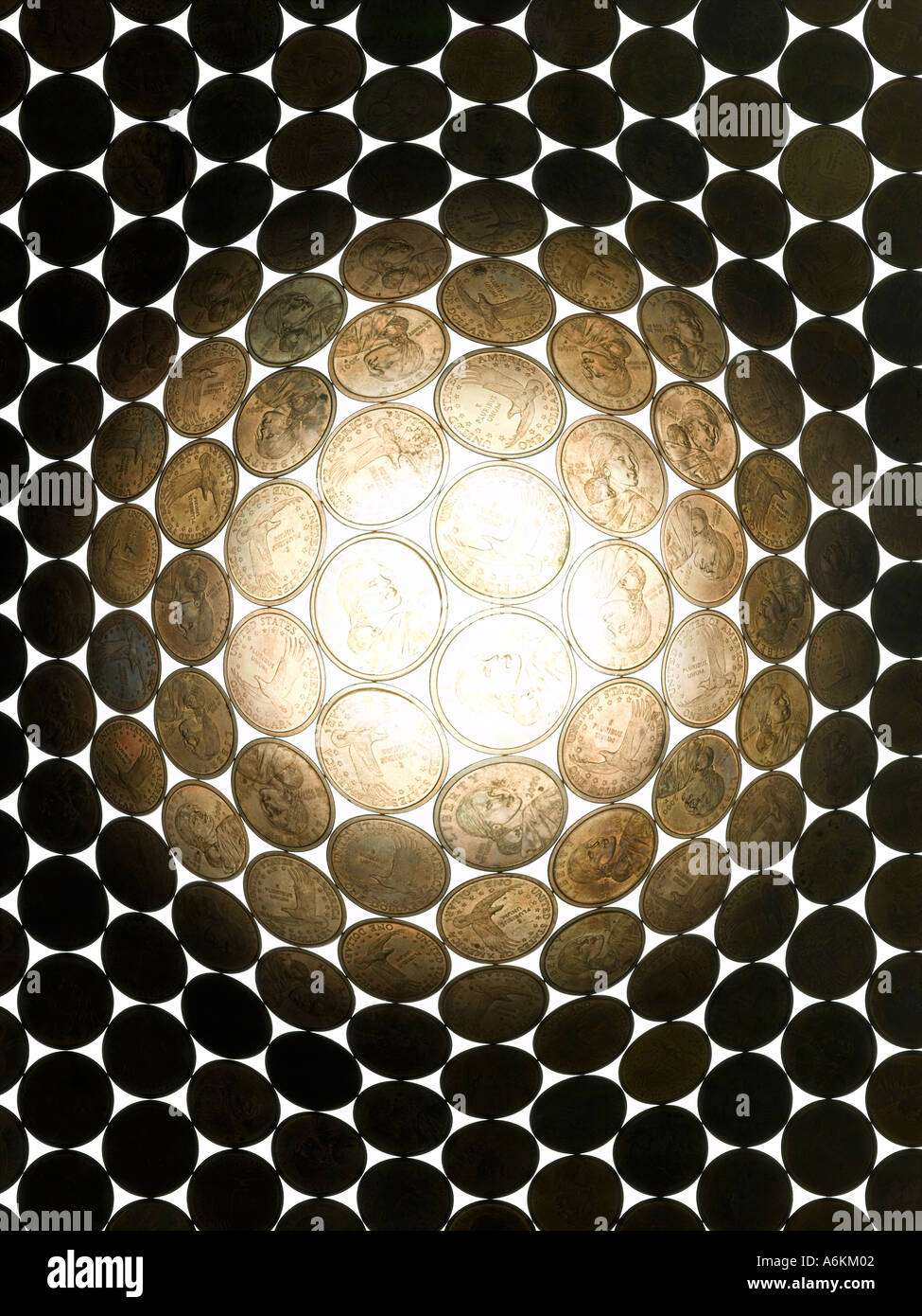 Eruption of Money Volcano Stock Photo - Alamy