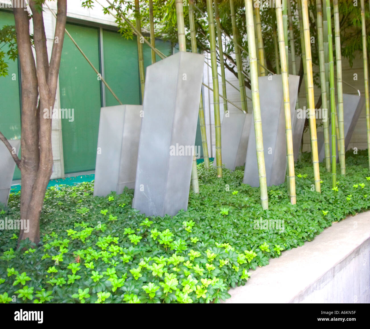 Courtyard with bamboo hi-res stock photography and images - Alamy