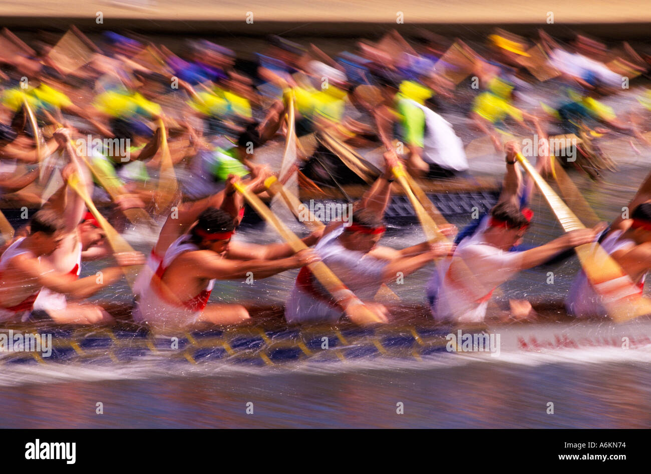 Dragon Boat racing, Moomba Festival Melbourne Australia Stock Photo - Alamy