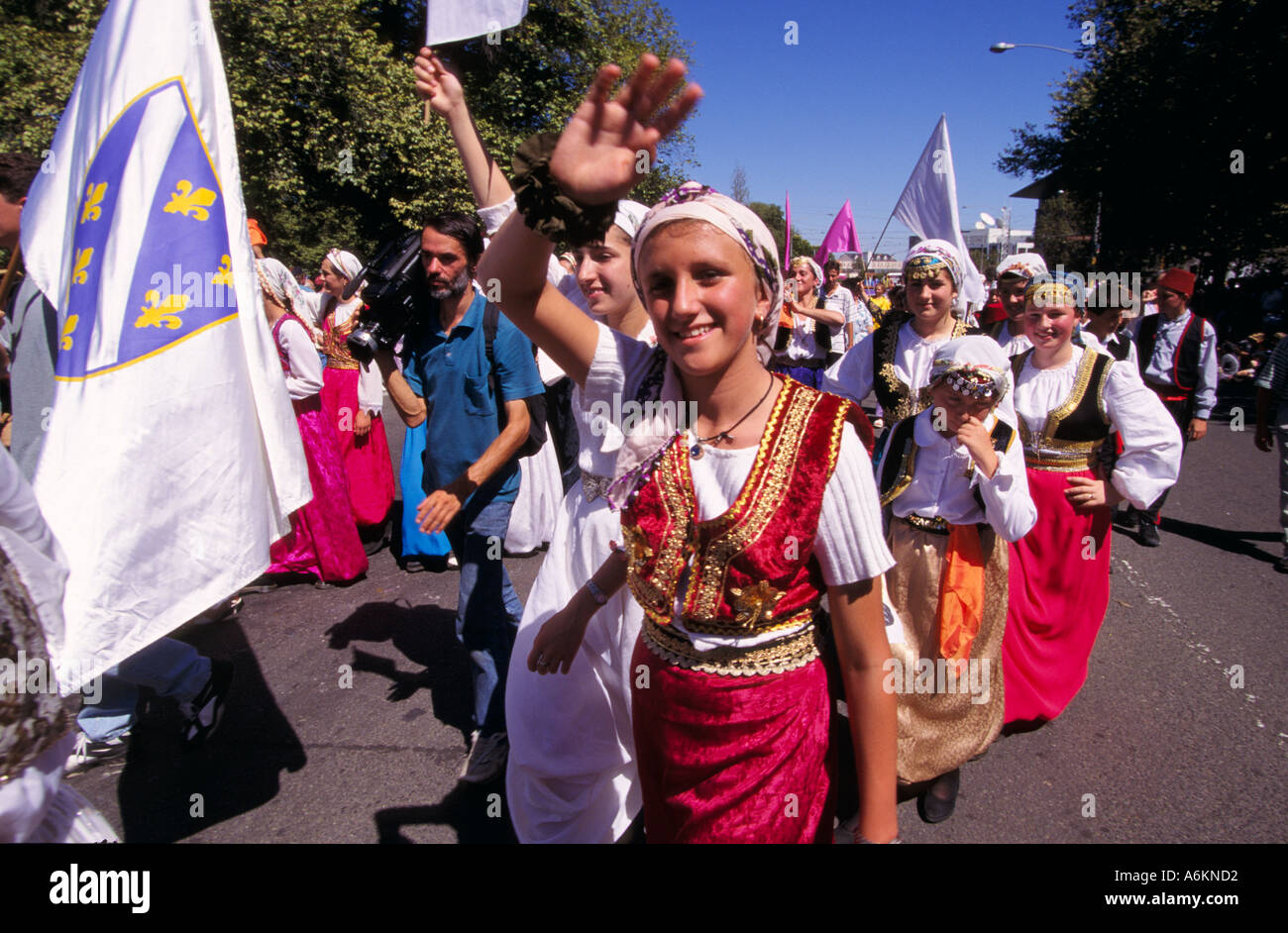Street parade, Moomba festival, Melbourne Stock Photo - Alamy