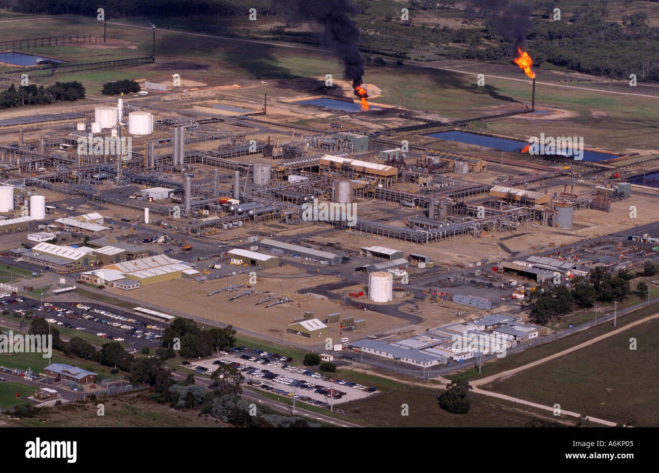 Natural gas refinery, Gippsland, Australia Stock Photo - Alamy
