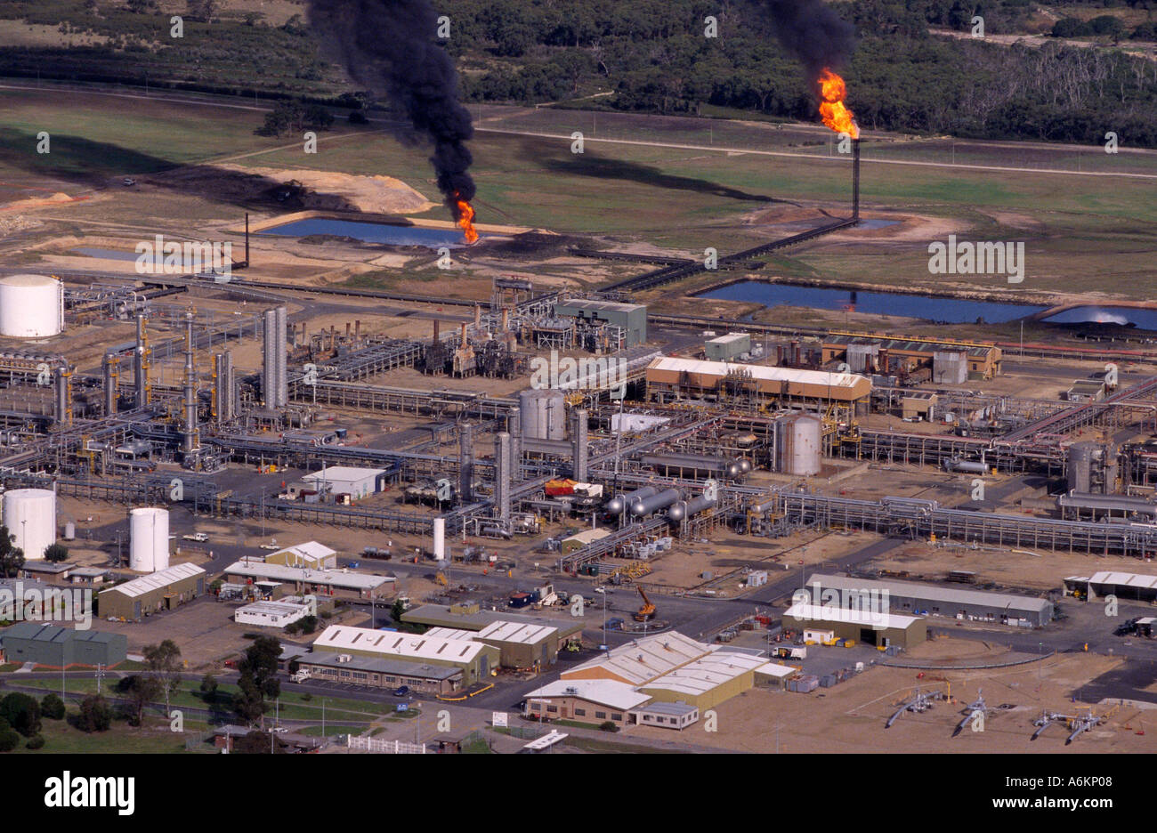 Natural gas refinery, Gippsland, Australia Stock Photo - Alamy