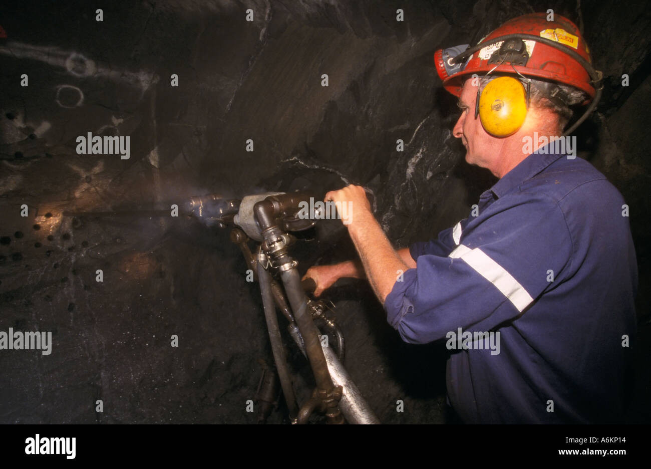 Mining drill hi-res stock photography and images - Alamy