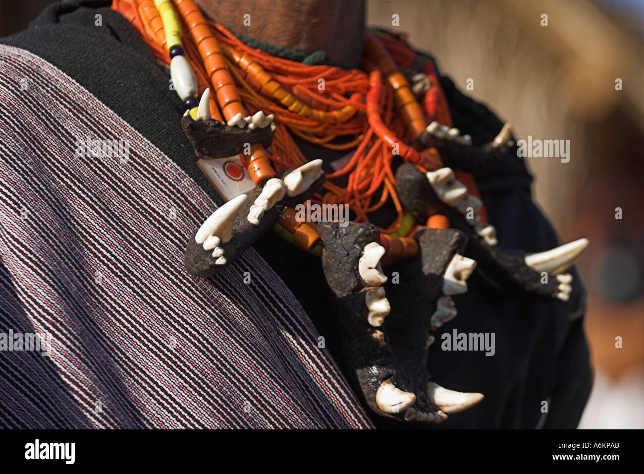 MYANMAR Sagaing Division Lahe village Naga New Year Festival Naga man ...