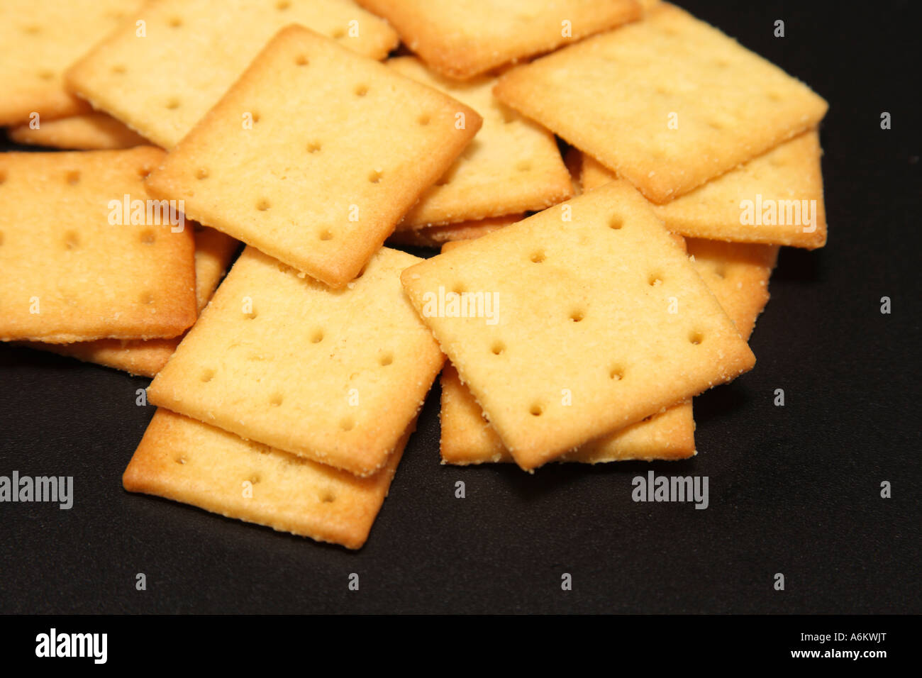 square shaped crackers Stock Photo - Alamy