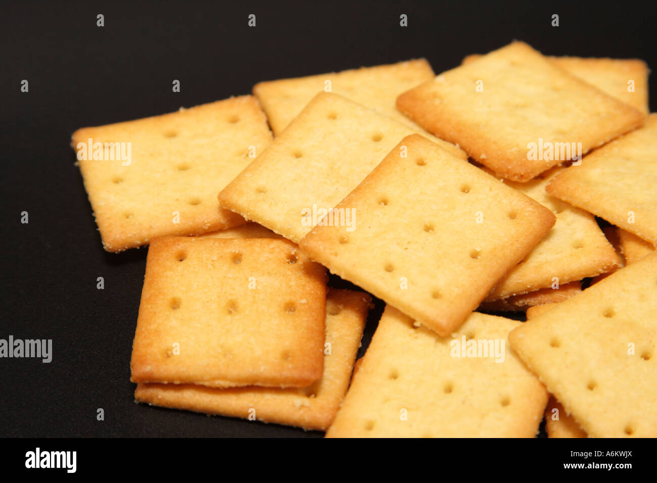 square shaped crackers Stock Photo - Alamy