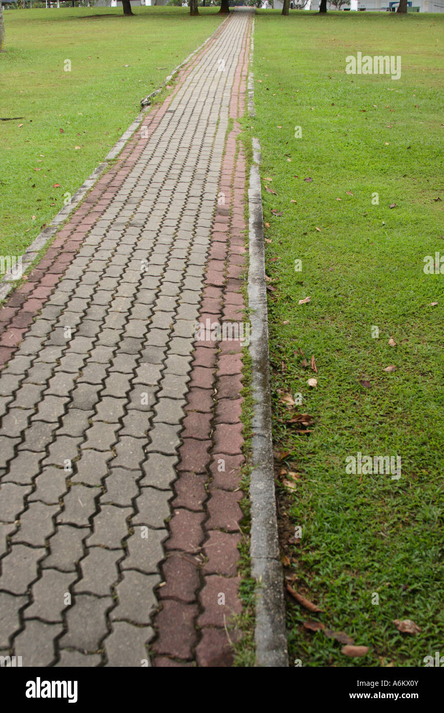 worn walking path Stock Photo - Alamy
