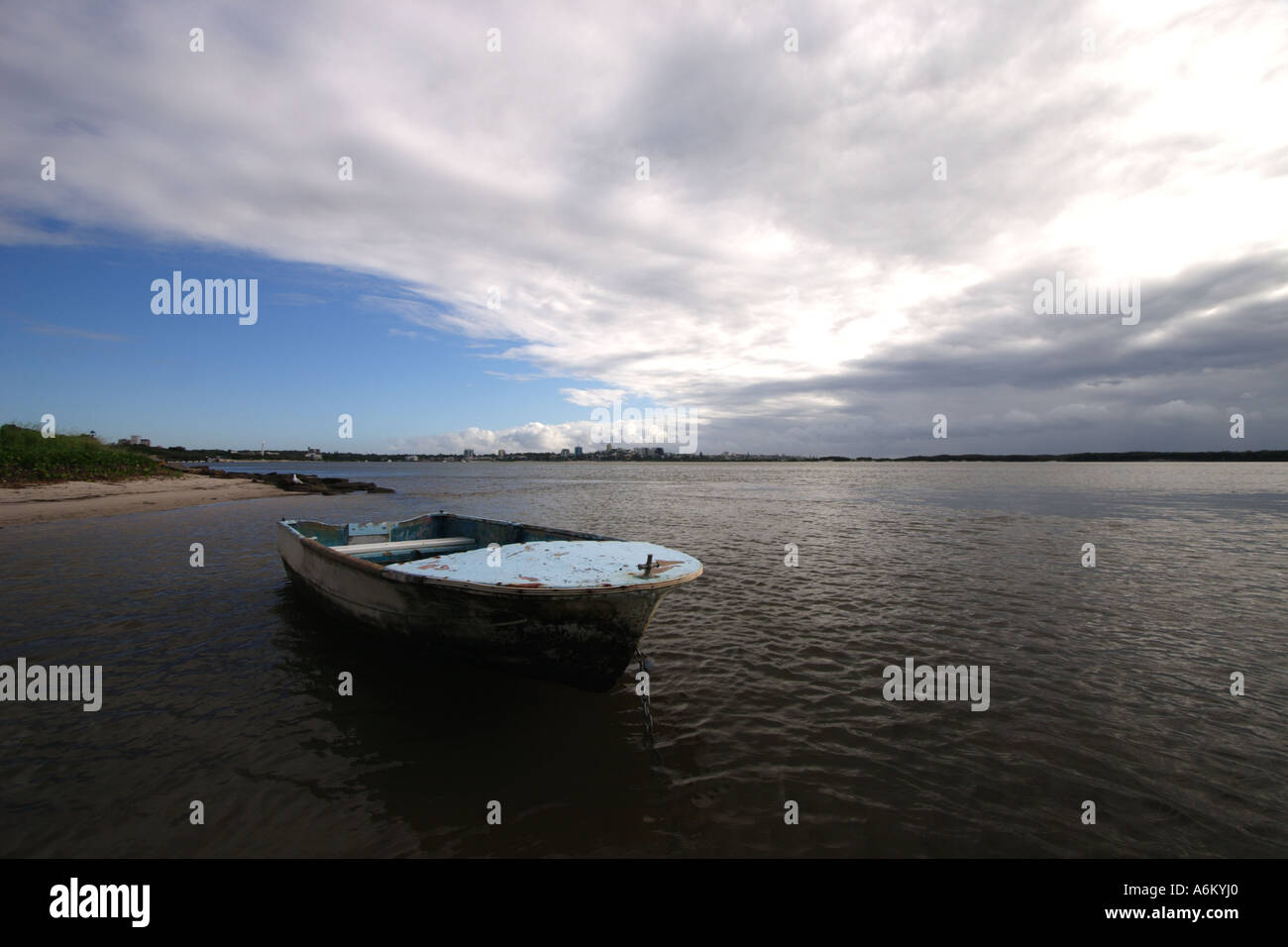 OLD DINGHY SUNSHINE COAST QUEENSLAND AUSTRALIA HORIZONTAL BAPDB5530 ...