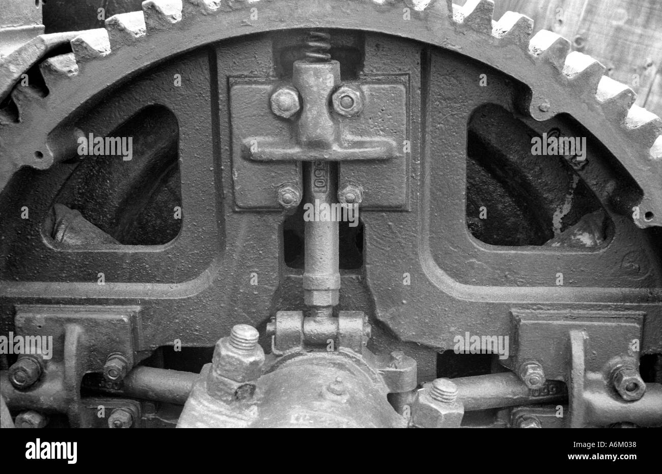 Mill wheel grinding Black and White Stock Photos & Images - Alamy