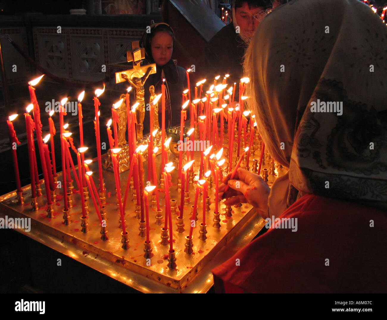 Russian orthodox christians hi-res stock photography and images - Alamy