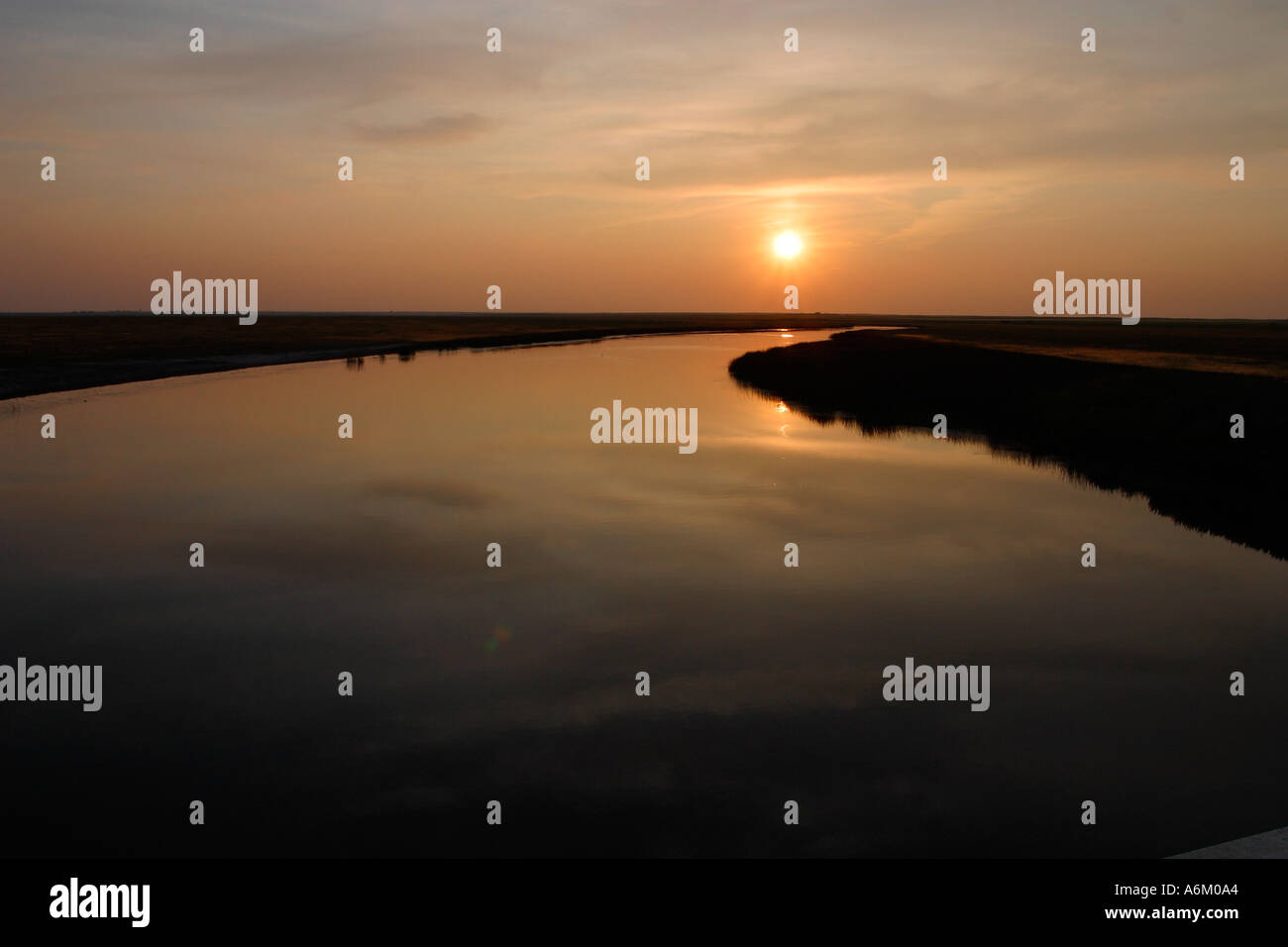 Prairie Sunset in scenic Saskatchewan Canada Stock Photo - Alamy