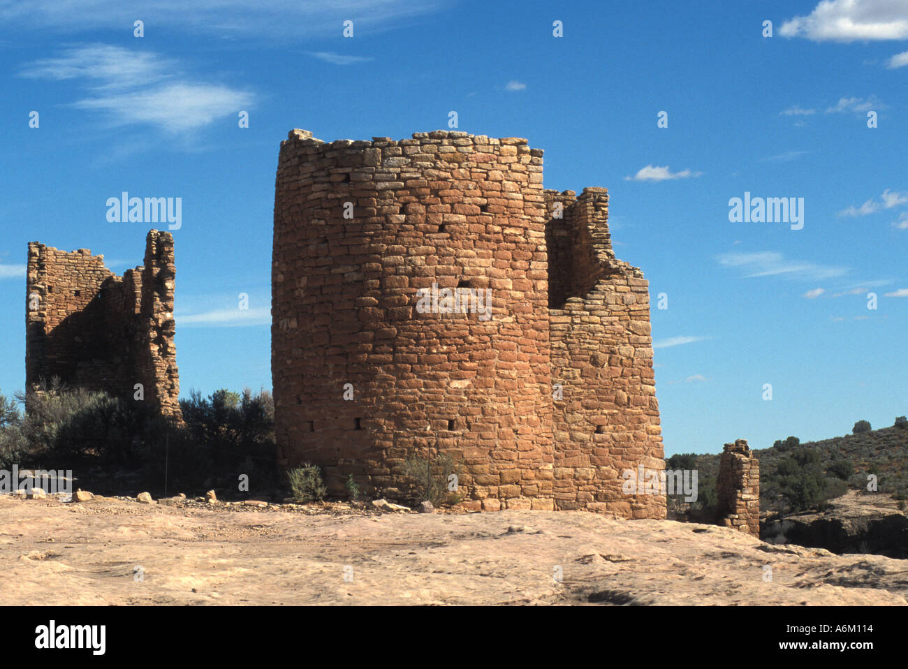 Hovenweep Castle at Hovenweep National Monument that is in both ...