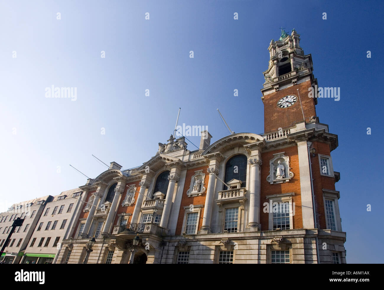 Colchester Town Hall, High Street, Colchester, Essex, UK Stock Photo ...