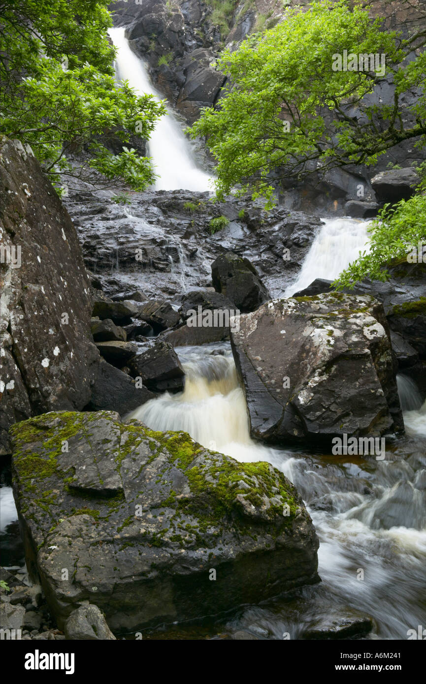 Eas Fors waterfall, Isle of Mull, Scotland, UK Stock Photo - Alamy
