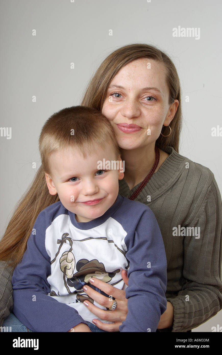a young family Stock Photo - Alamy