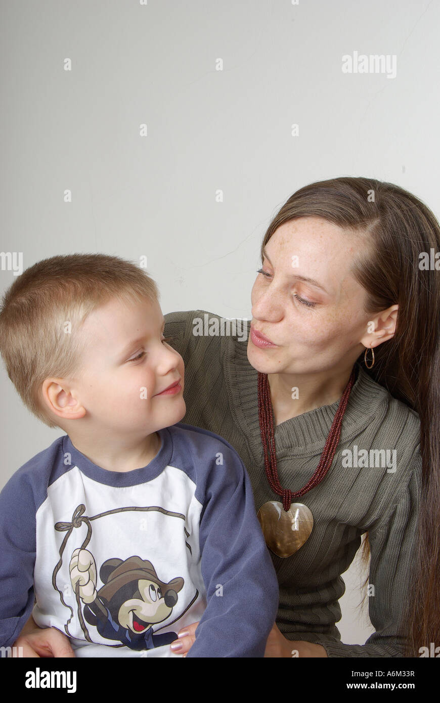 a young family Stock Photo - Alamy
