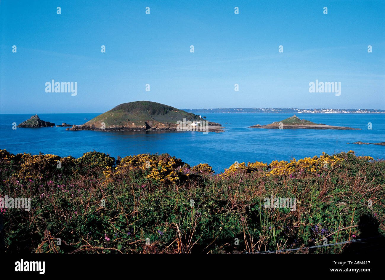 Jethou Island from Herm Stock Photo - Alamy