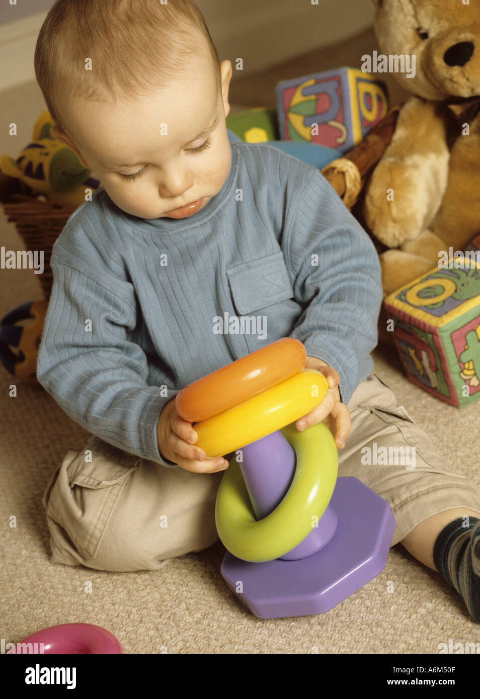 Stacking rings hi-res stock photography and images - Alamy