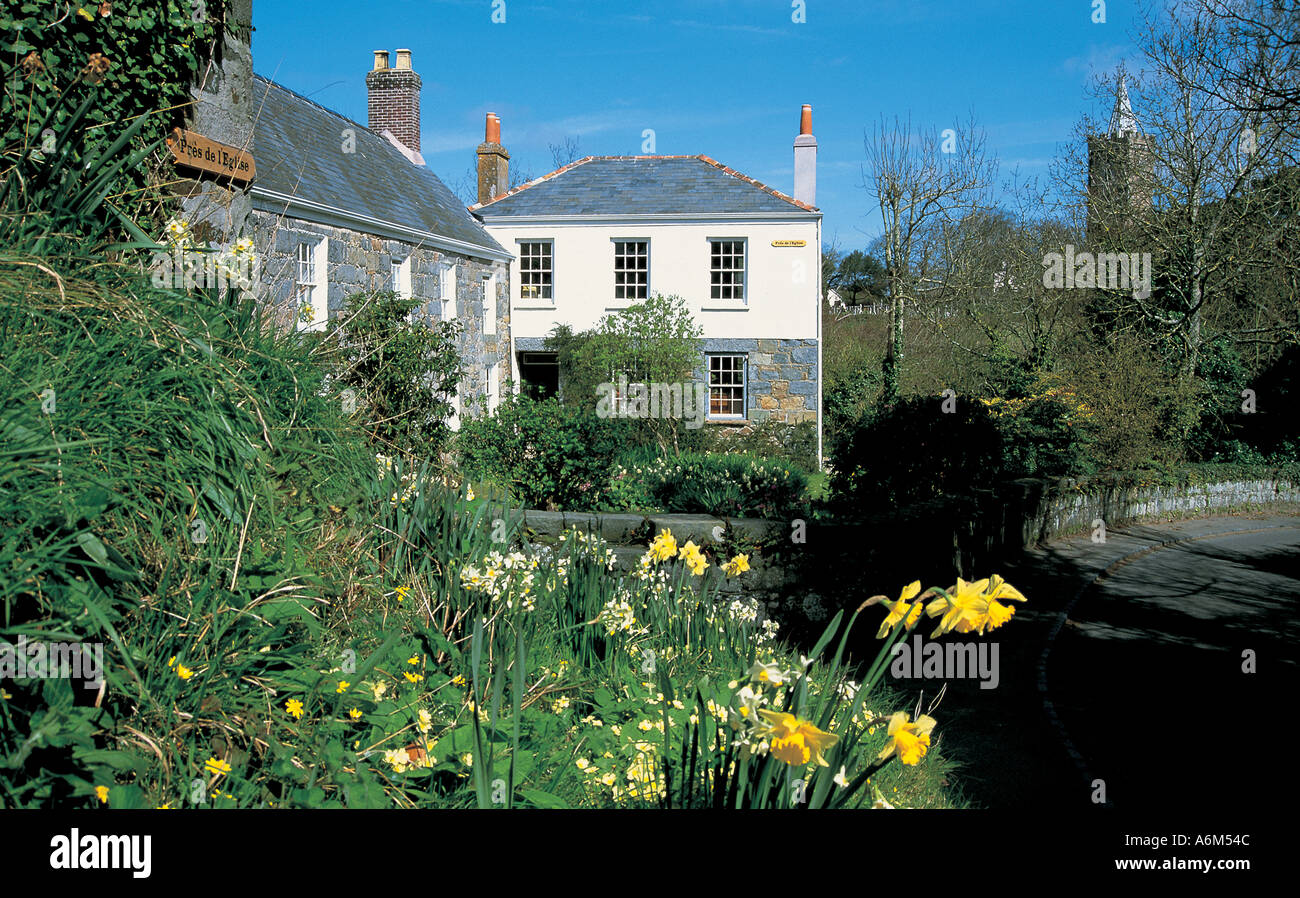 St Saviour Parish Church Guernsey Stock Photo - Alamy