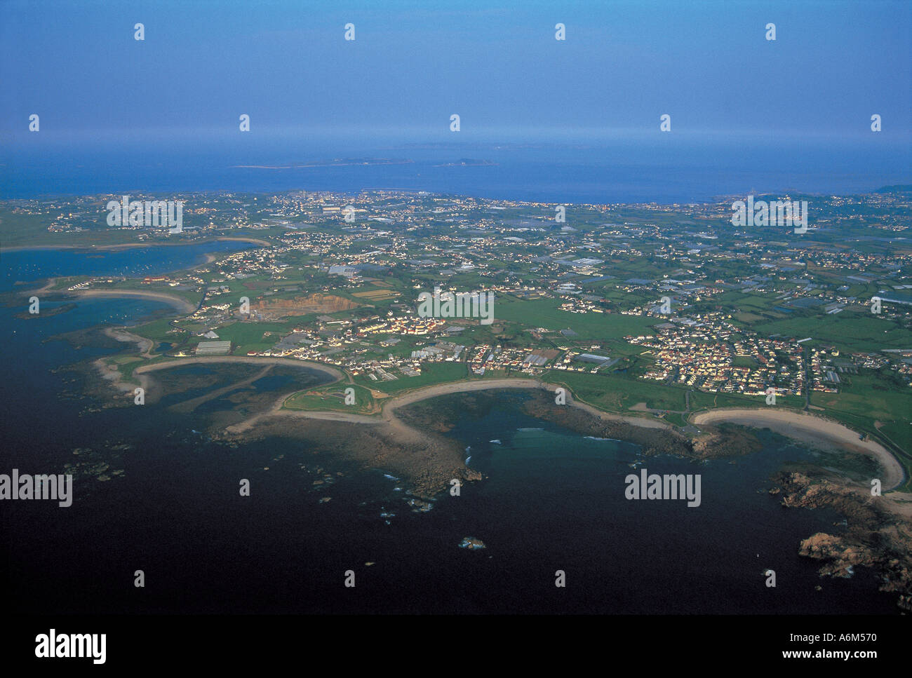 Guernsey aerial hi-res stock photography and images - Alamy