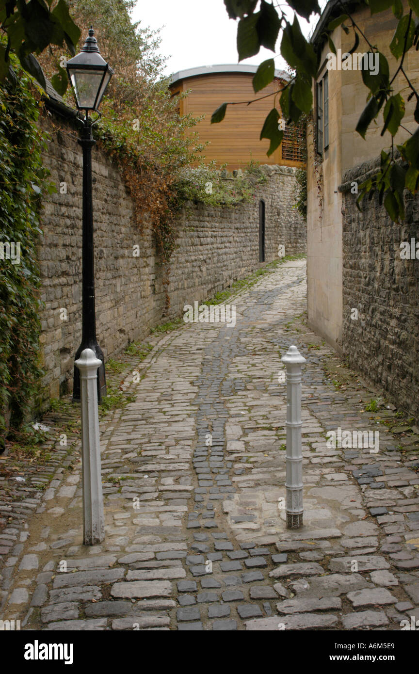 This typical rural village street scene is actually in the centre of ...