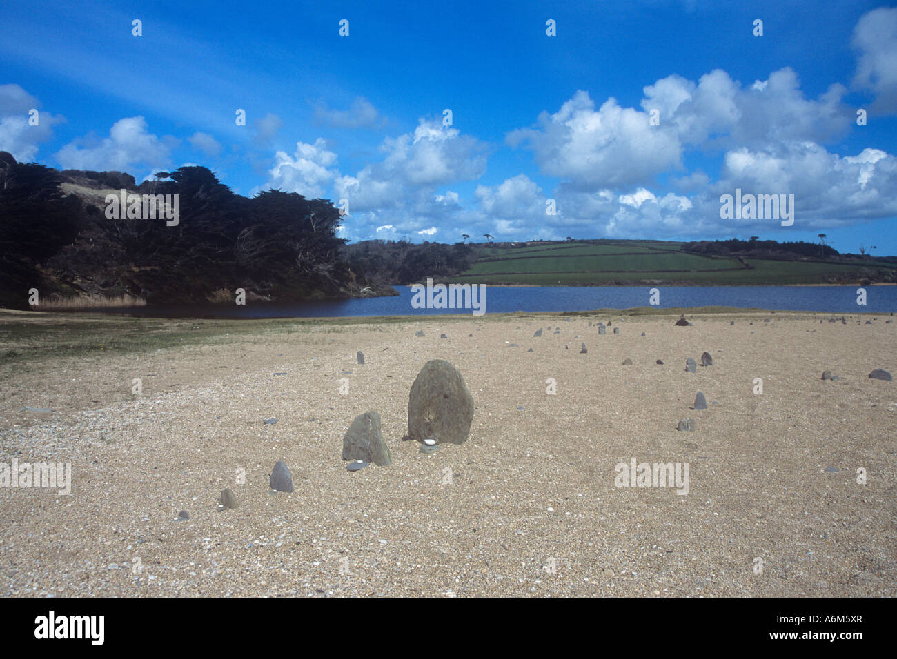 Loe bar penrose cornwall hi-res stock photography and images - Alamy