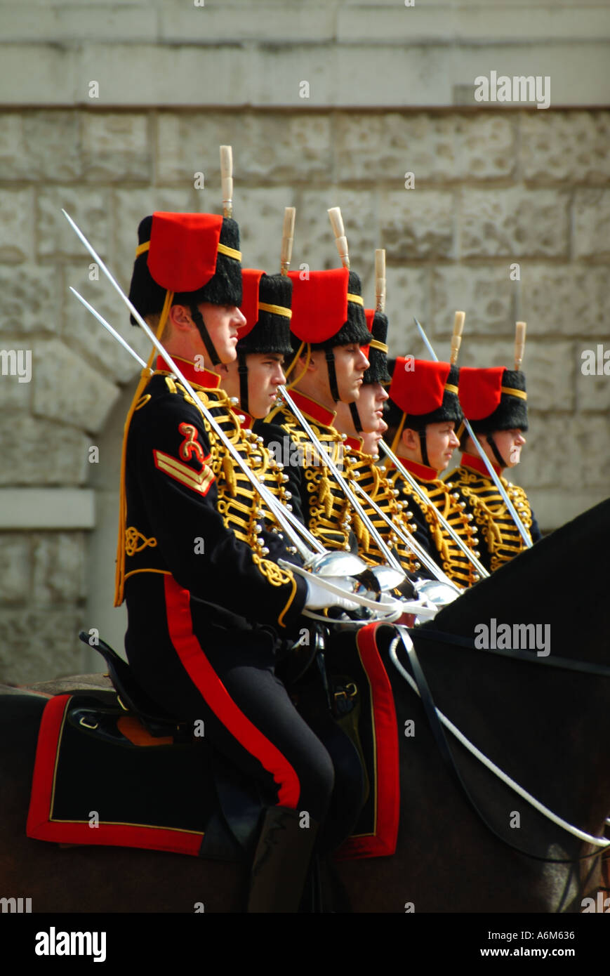 Horse guards Westminster parade ground Kings Troop Royal Horse ...