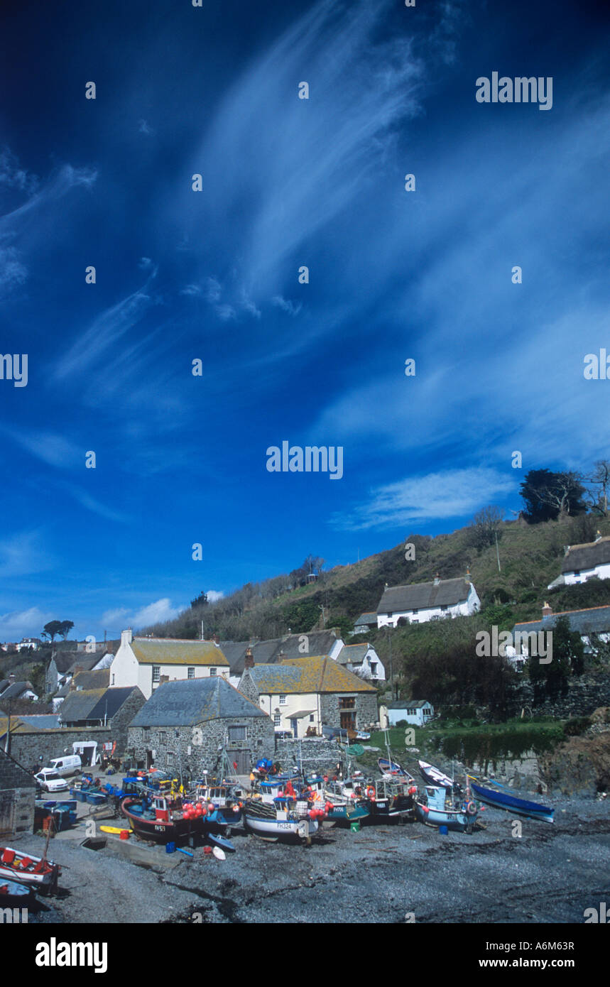 Cadgwith Cornwall UK Stock Photo - Alamy
