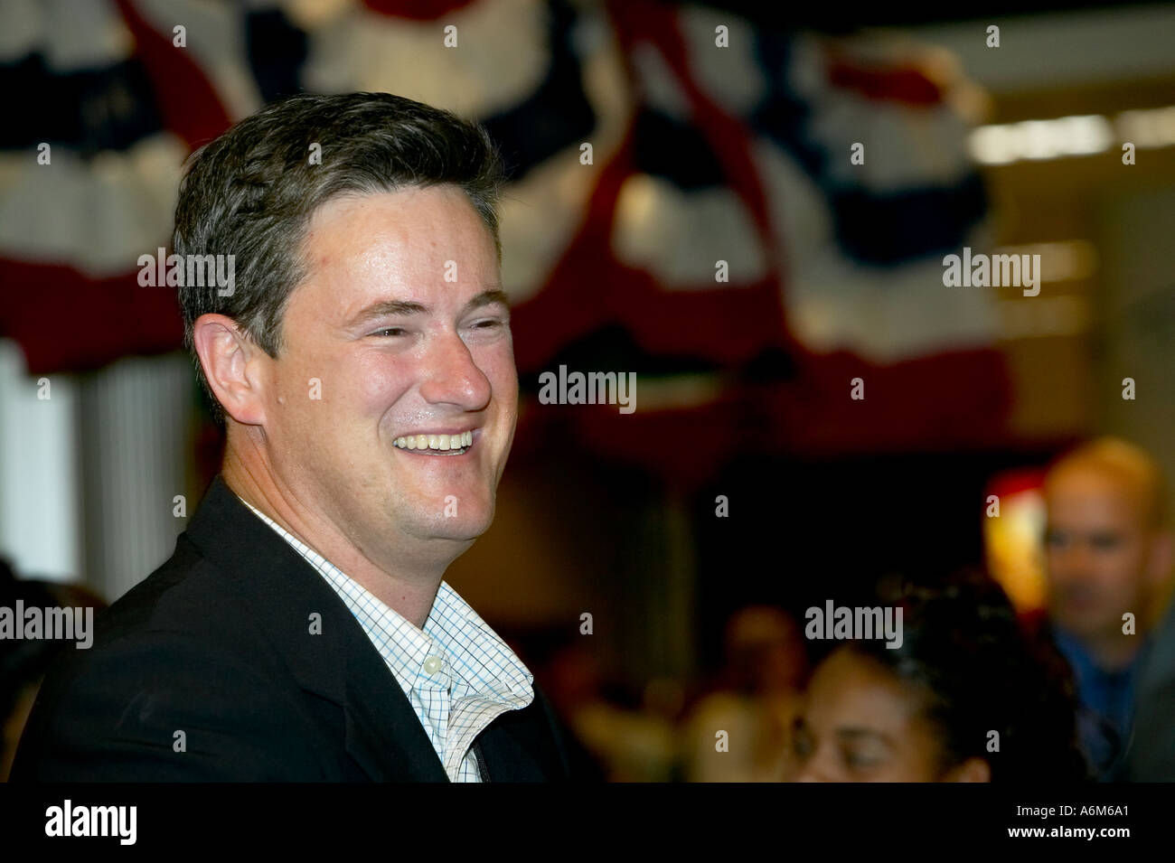 2004 Democratic Convention at the Boston Fleet Center Joe Scarborough ...