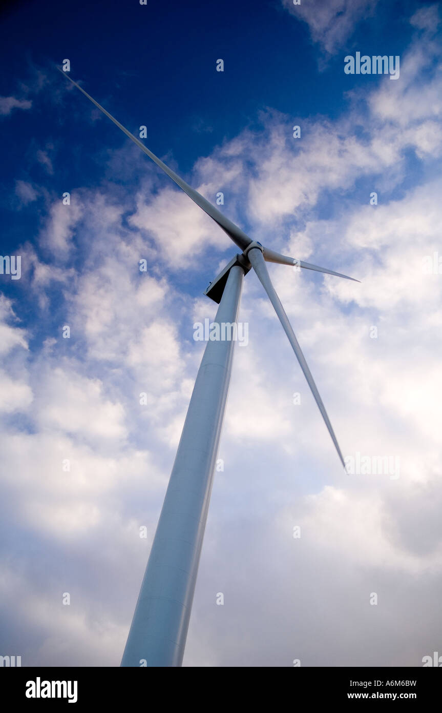Underneath wind turbine hi-res stock photography and images - Alamy