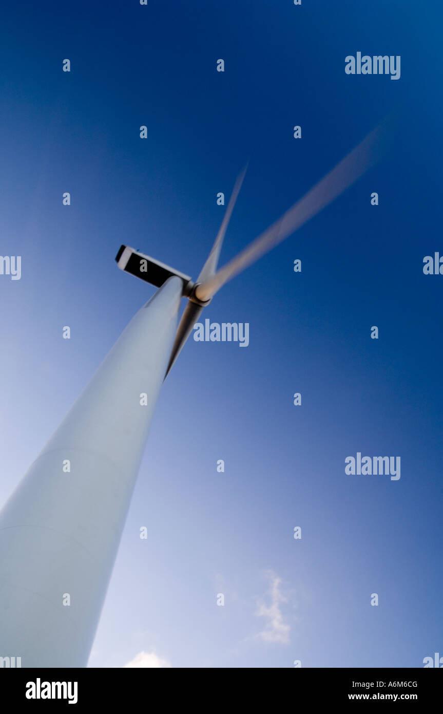 Underneath wind turbine hi-res stock photography and images - Alamy