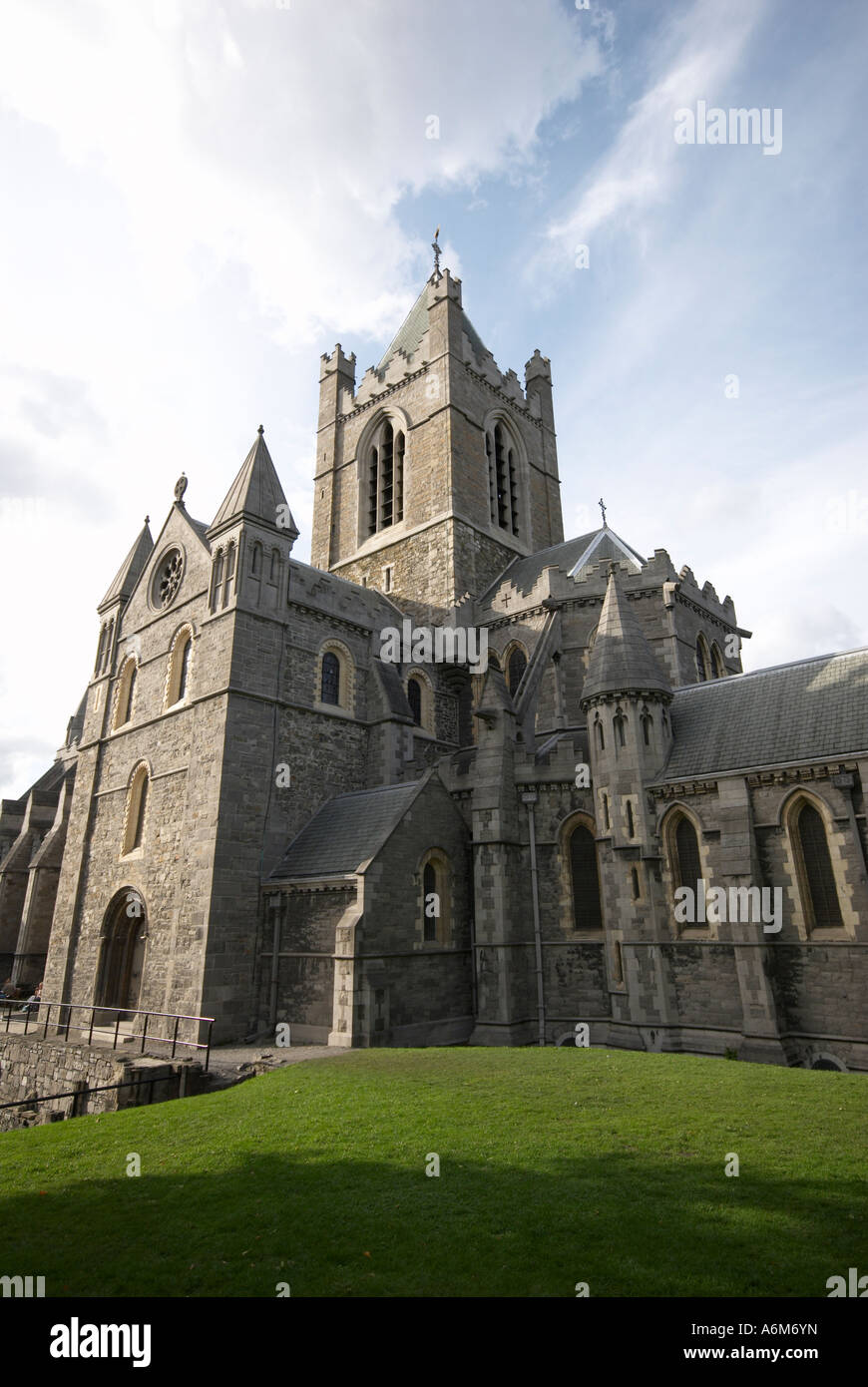 Christ Church Cathedral in Dublin Ireland also known as the Cathedral ...