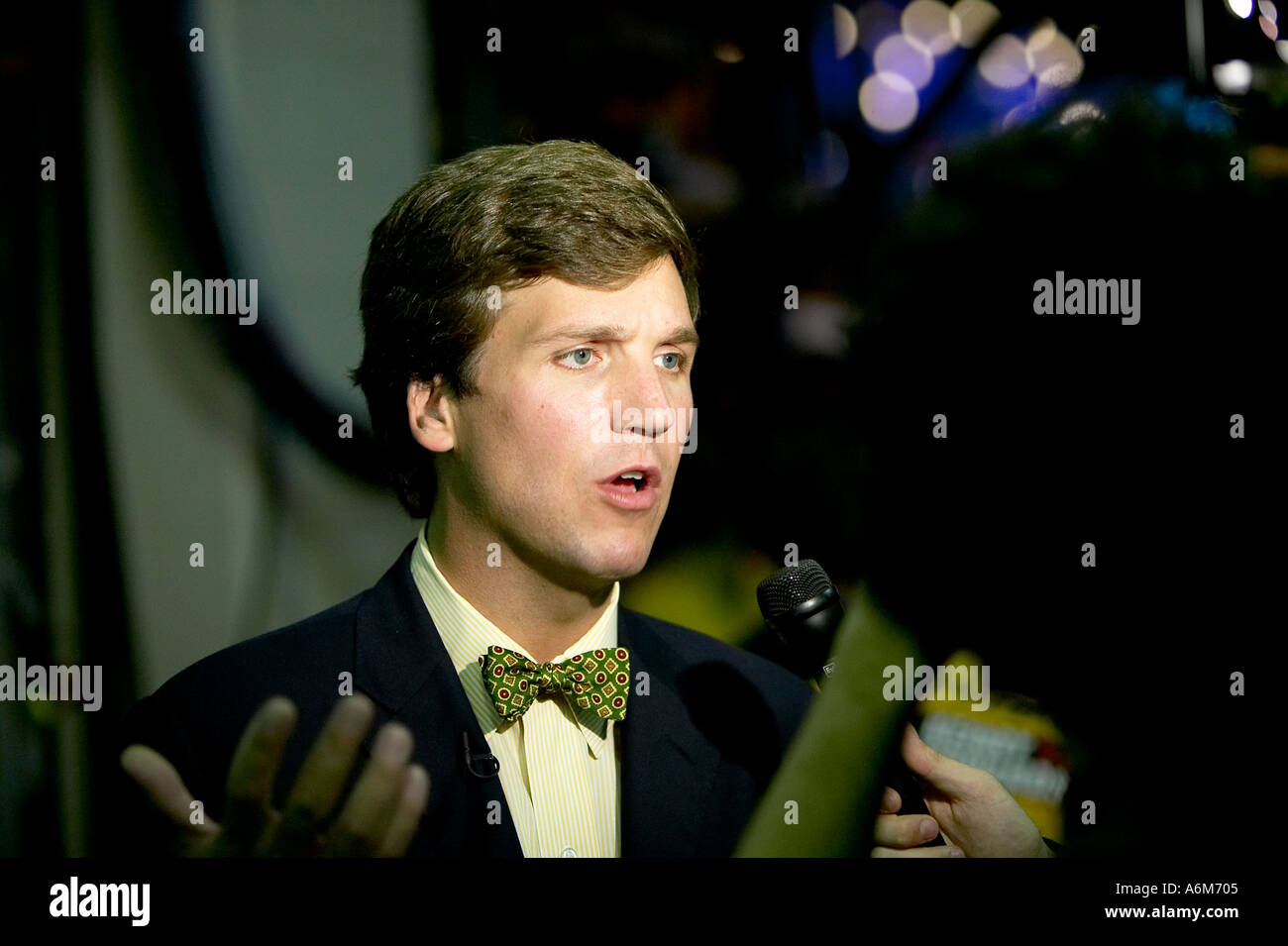 2004 Democratic Convention at the Boston Fleet Center Tucker Carlson ... 2004 Democratic Convention at the Boston Fleet Center Tucker Carlson ...