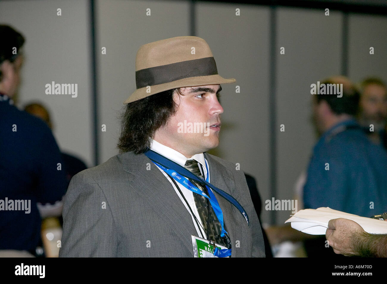 2004 Democratic Convention at the Boston Fleet Center Jack Black Stock ...