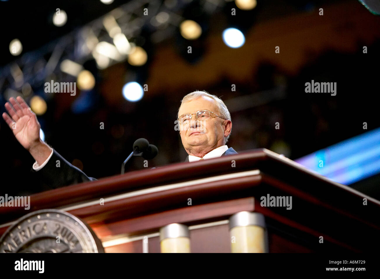 2004 Democratic Convention at the Boston Fleet Center General John M ...