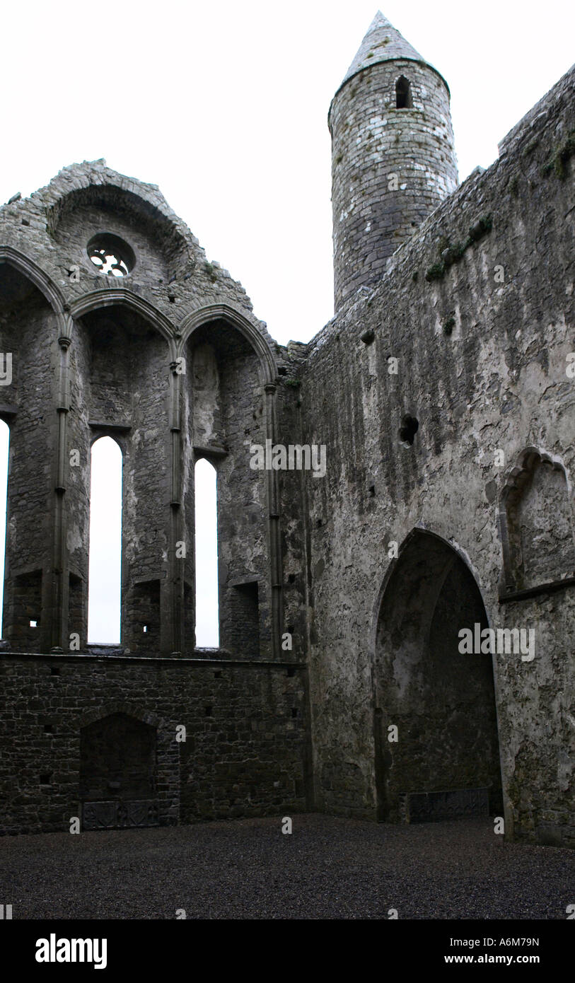 The Round Tower from inside the northern transept of the Cathedral at ...