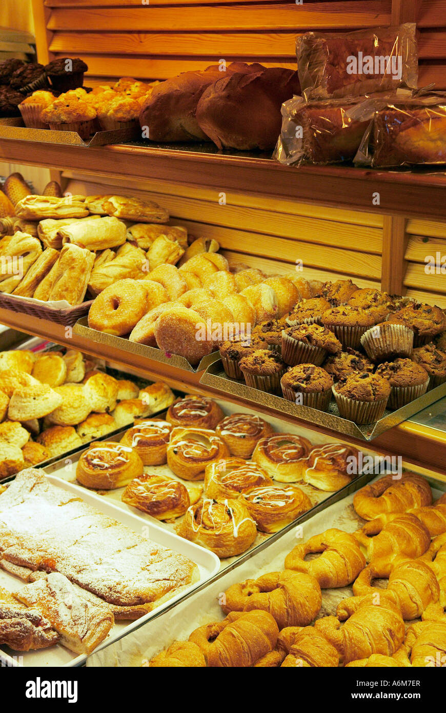 A morning delight of delicious baked goods in a small bakery in Kinsale ...