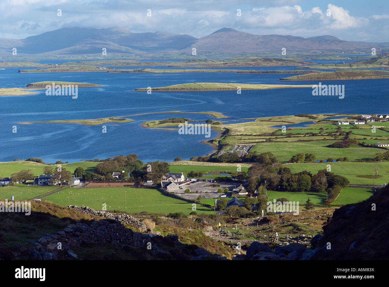 Clew bay from croagh patrick hi-res stock photography and images - Alamy