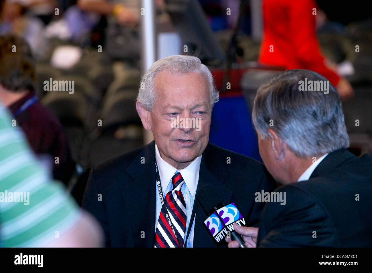2004 Democratic Convention at the Boston Fleet Center Bob Schieffer on ...