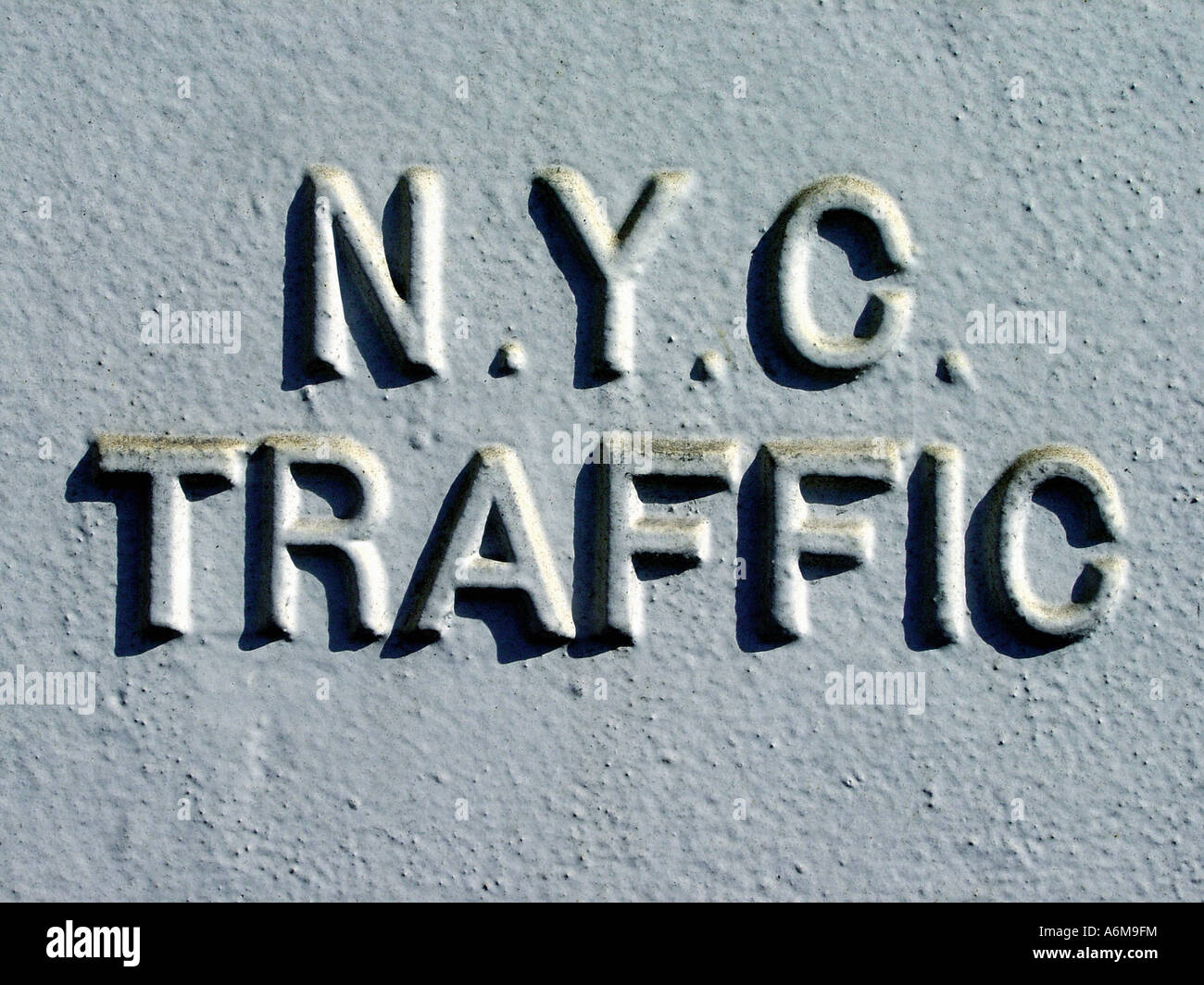 NYC Traffic Sign New York City USA Stock Photo - Alamy