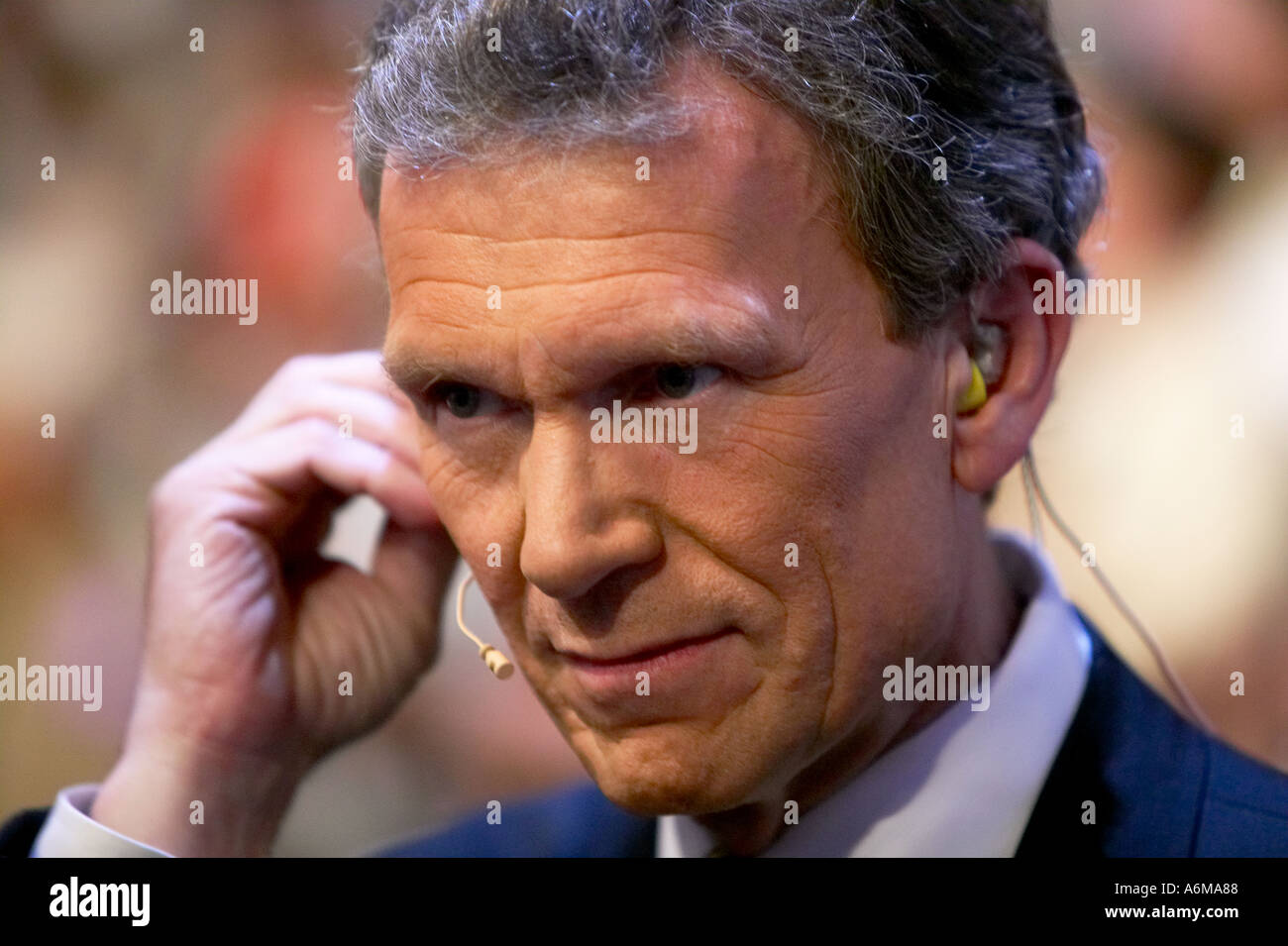 2004 Democratic Convention at the Boston Fleet Center Tom Daschle Stock ...