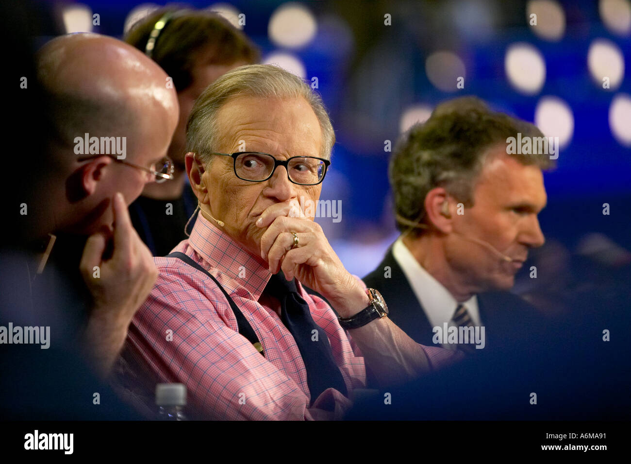2004 Democratic Convention at the Boston Fleet Center Tom Daschle and ...