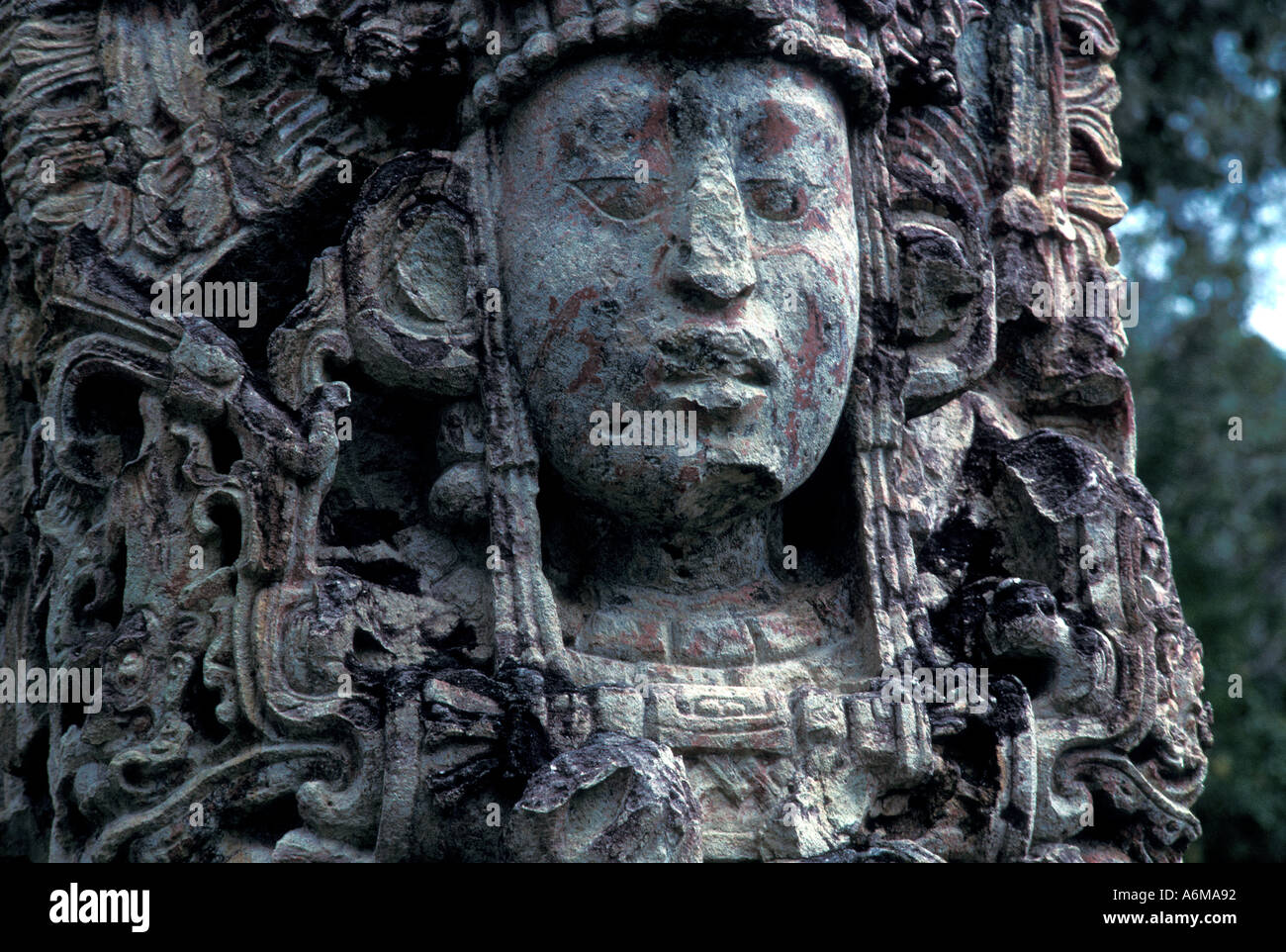 CENTRAL AMERICA HONDURAS Copan Stock Photo - Alamy