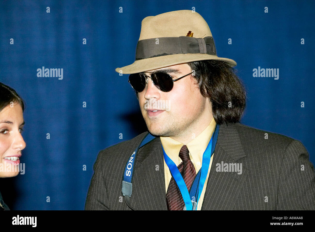2004 Democratic Convention at the Boston Fleet Center Jack Black Stock ...