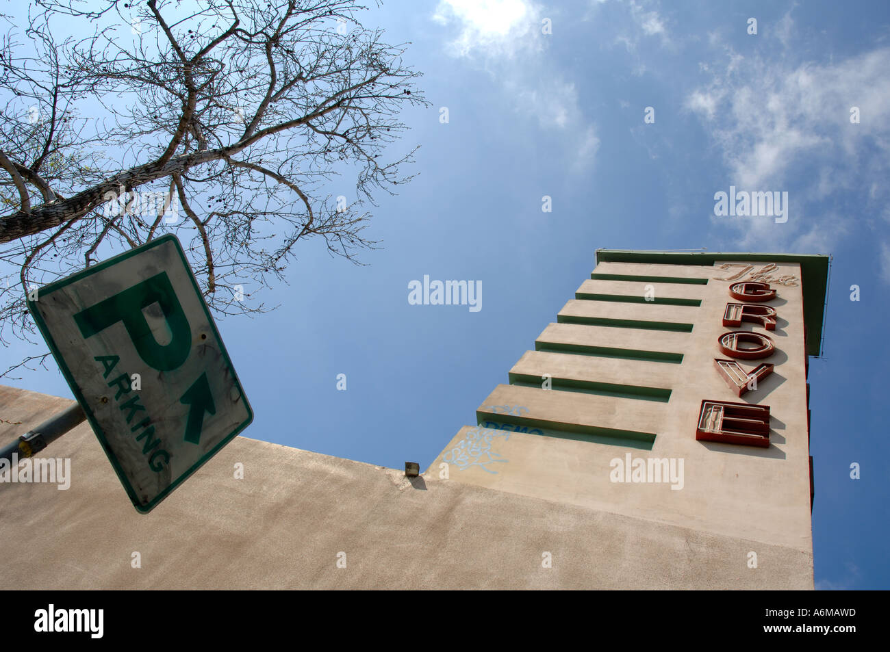 Old movie theatre building Stock Photo - Alamy